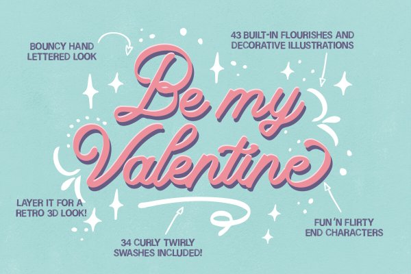 Lettering Delight Font + Extras – ReveryWorks