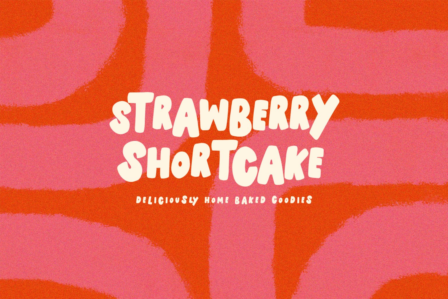Shortcake Font & Illustrations – ReveryWorks