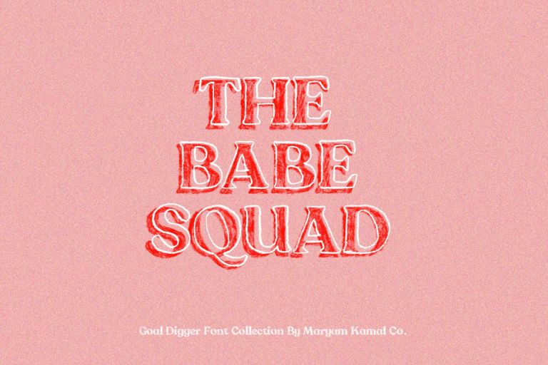 Goal Digger Font Collection – ReveryWorks