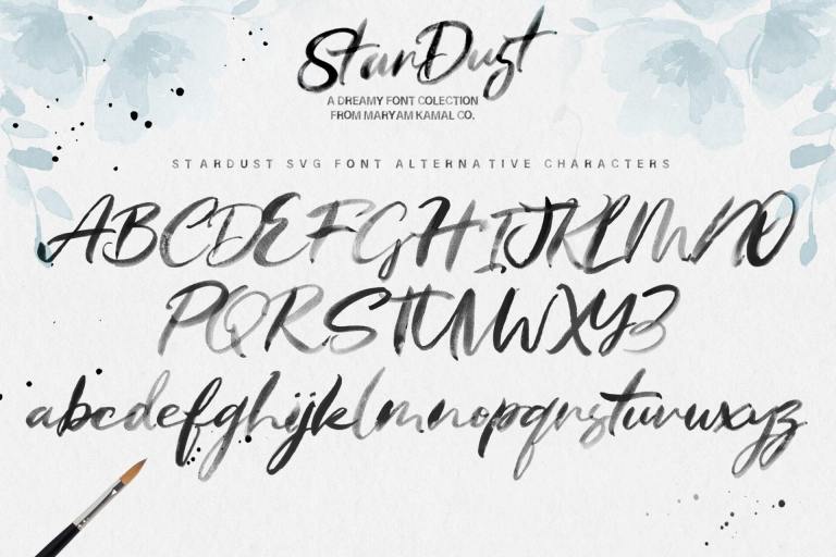Stardust Font Collection – ReveryWorks