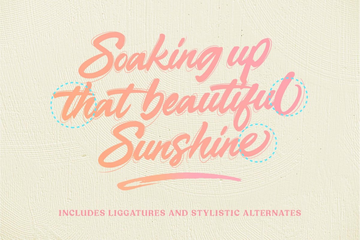 Skyline Script Font Collection – ReveryWorks