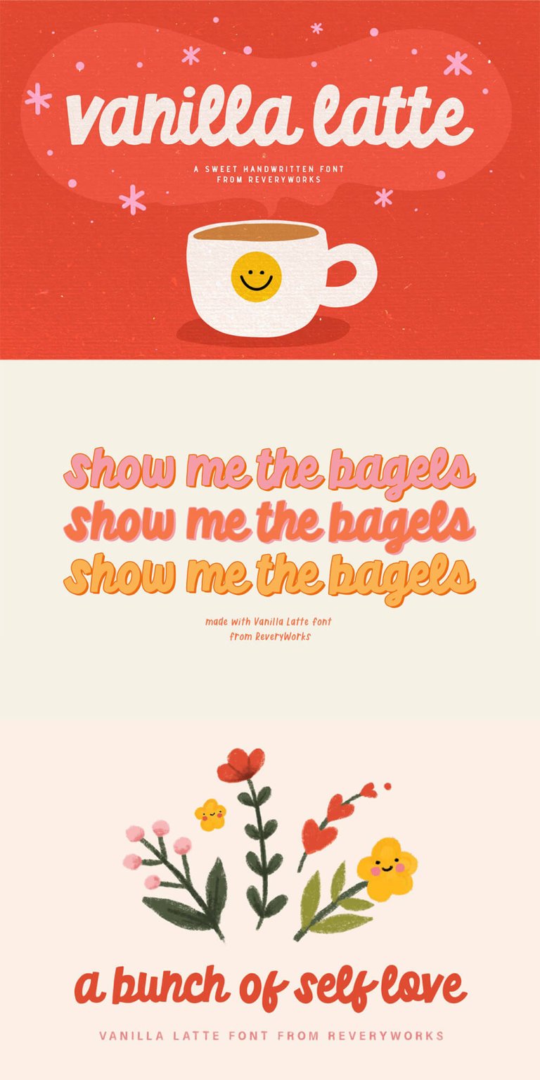 Vanilla Latte Font – ReveryWorks