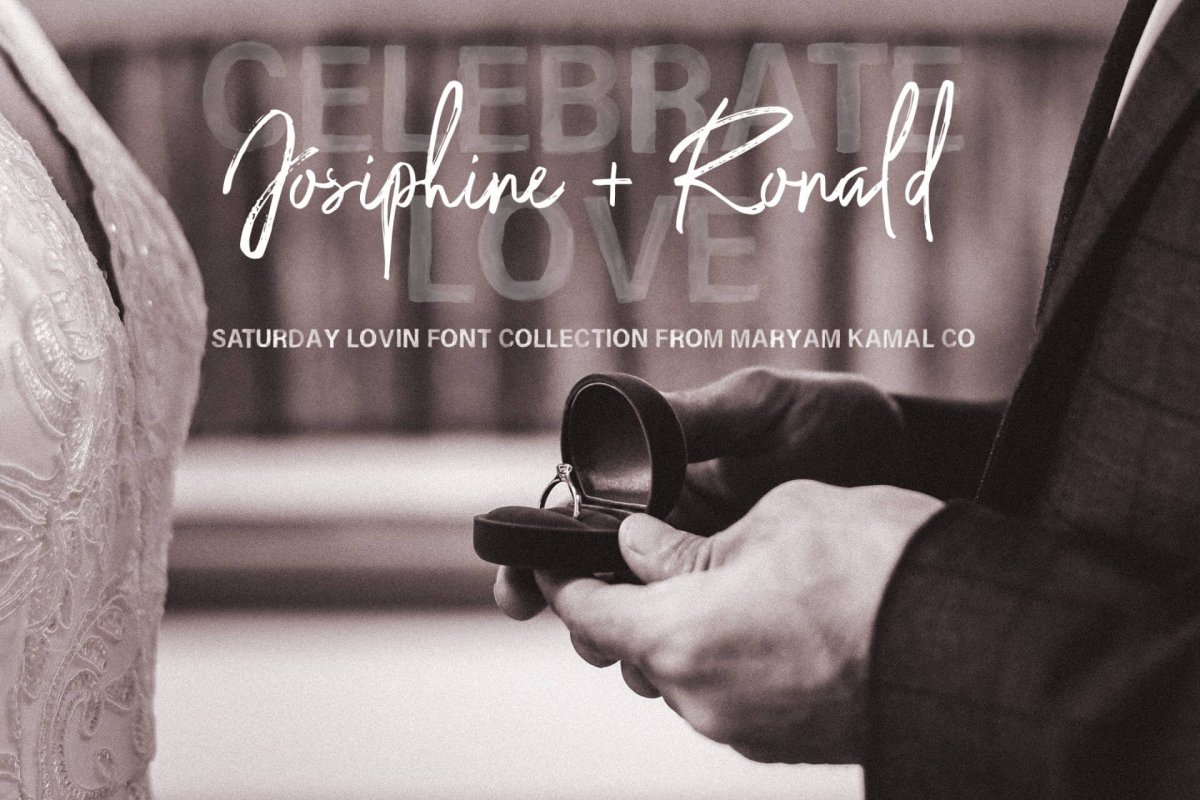 Saturday Loving Signature Font – ReveryWorks