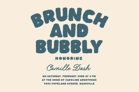 Bubbly Fiesta Typeface – ReveryWorks