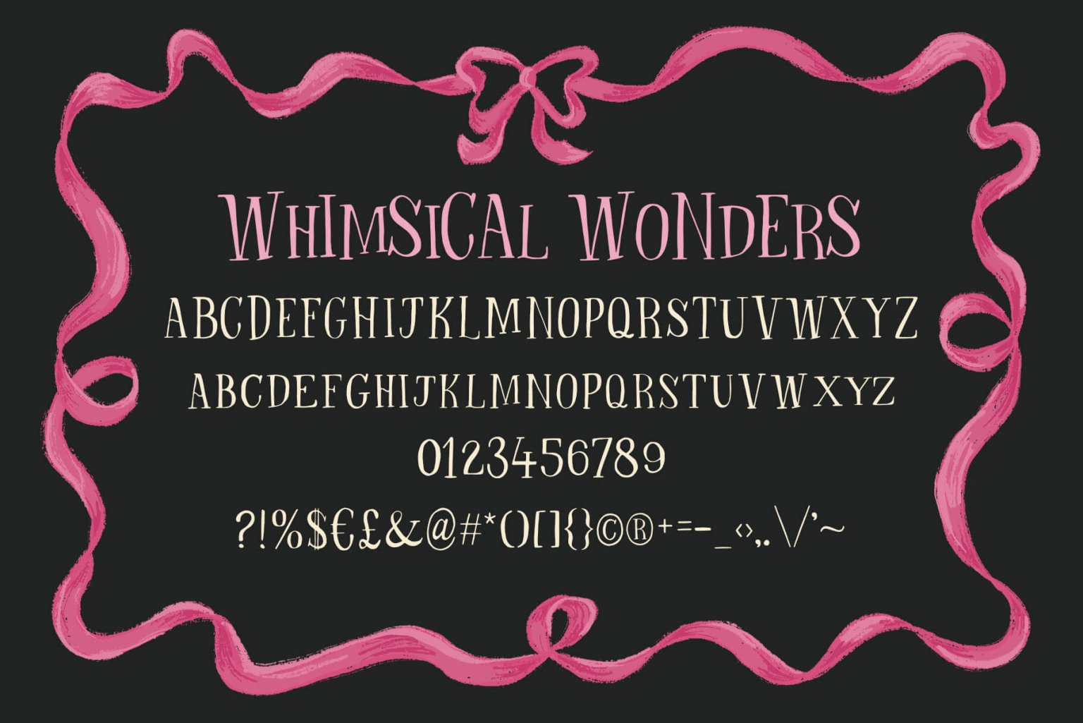 Whimsical Wonders Font Trio – ReveryWorks